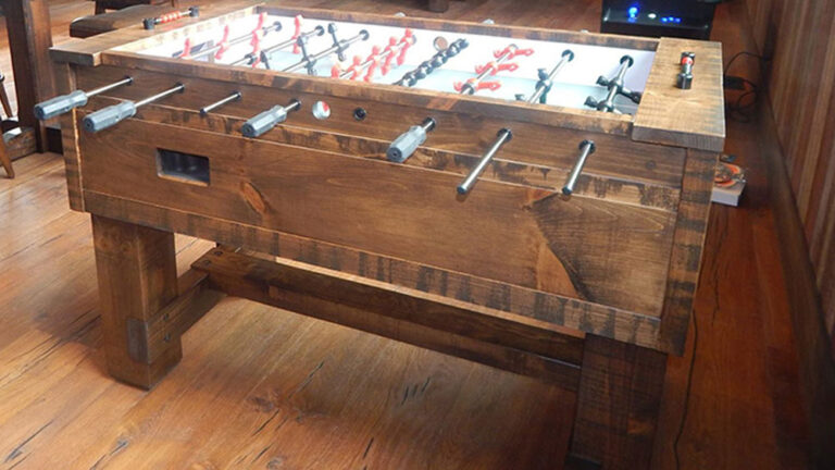 Olhausen Rustic Foosball Table • Quality Billiards